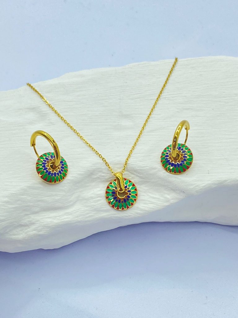 Marrakech Necklace & Earring set | Indie Rose Jewellery